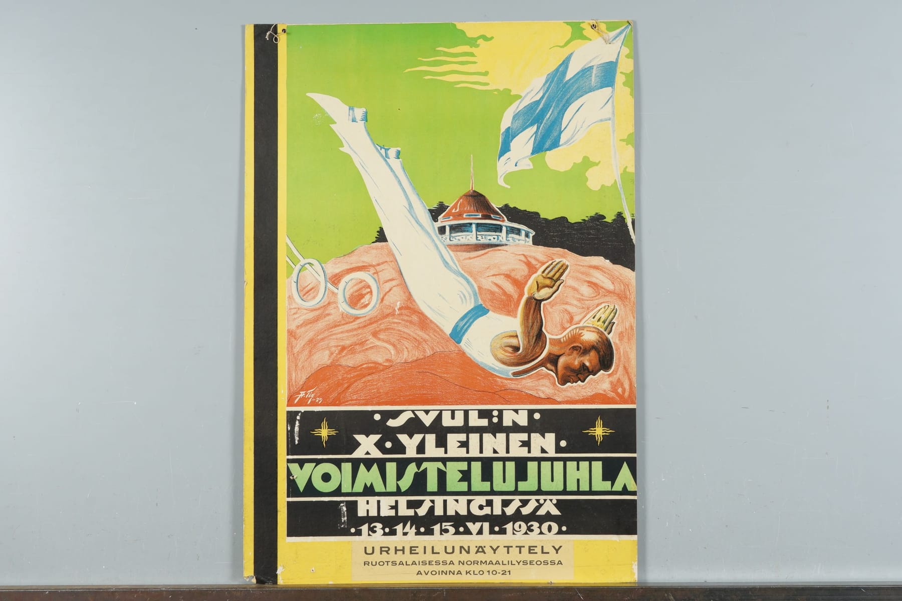 2-puoleinen mainos, SVUL:N X. YLEINEN VO… | Auktion.se