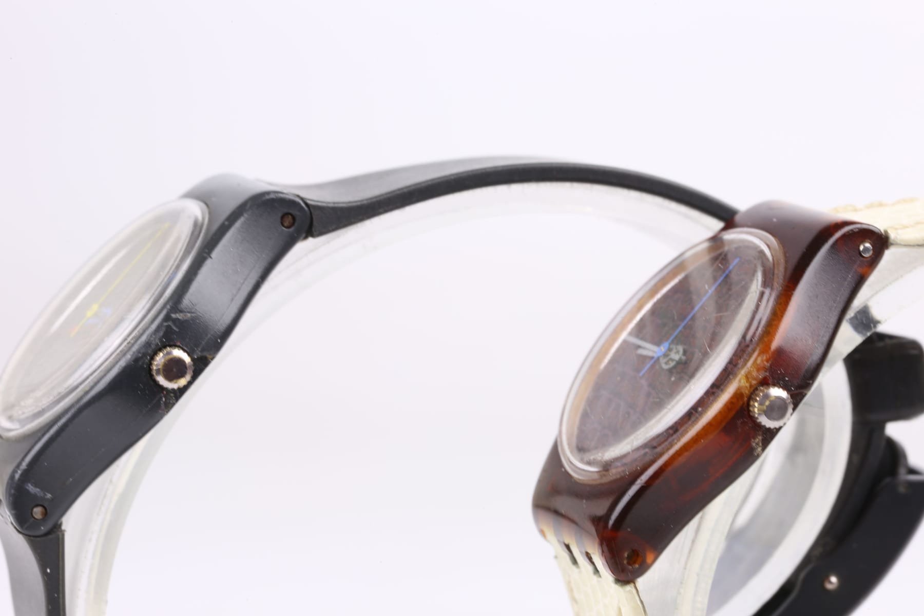 DAMARMBANDSUR, 2 st, Swatch, "Miss Chane… | Auktion.se