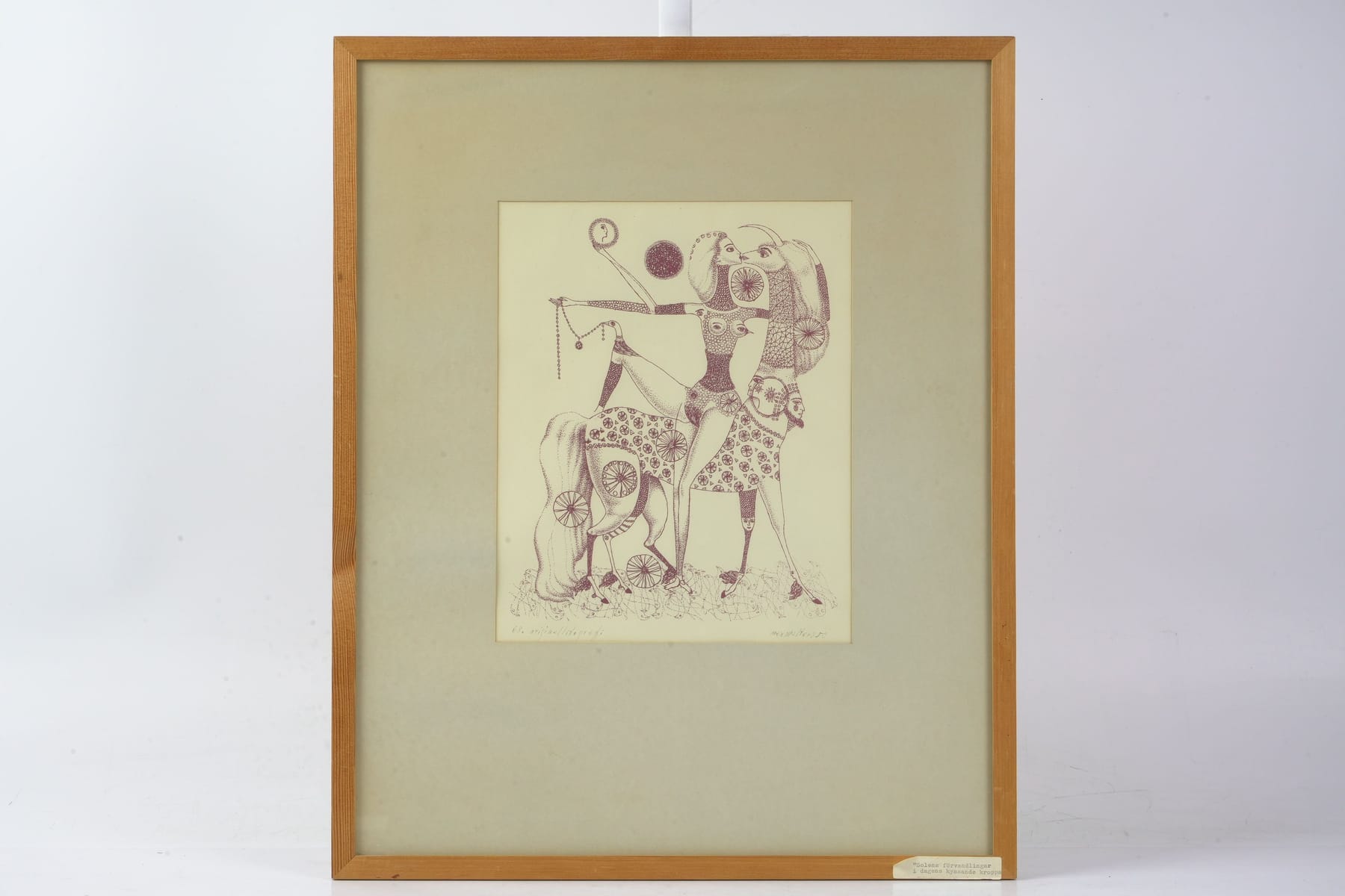 MAX WALTER SVANBERG (1912-1994) litograf… | Auktion.se