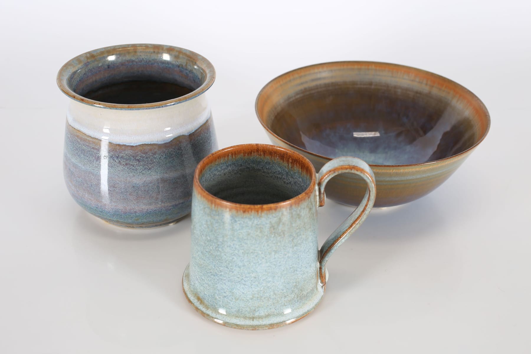 ANDERS DOLK (1945), servisdelar, 3 st, B… | Auktion.se