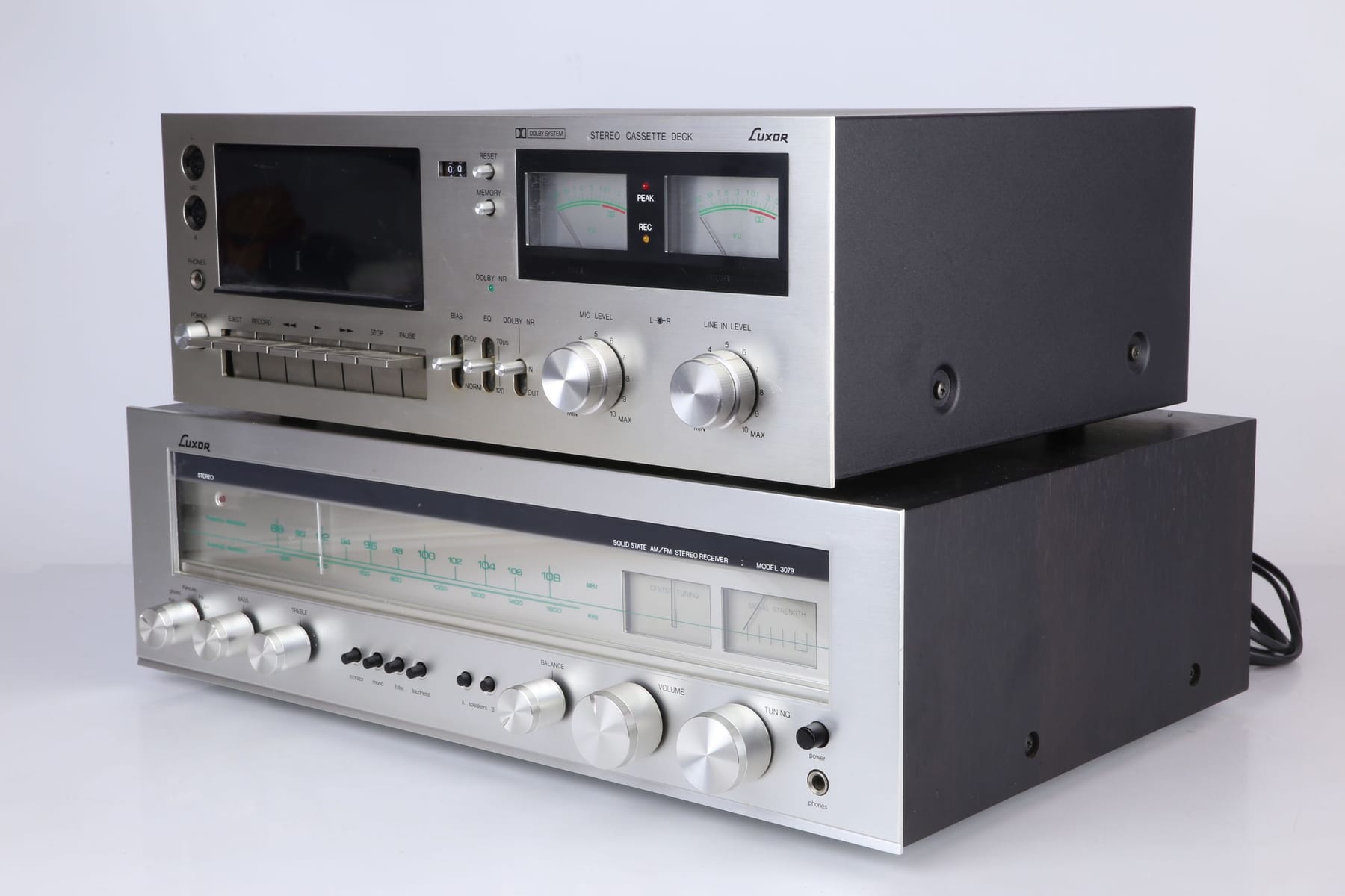 STEREO RECEIVER, "Model 3079", samt KASS… | Auktion.se