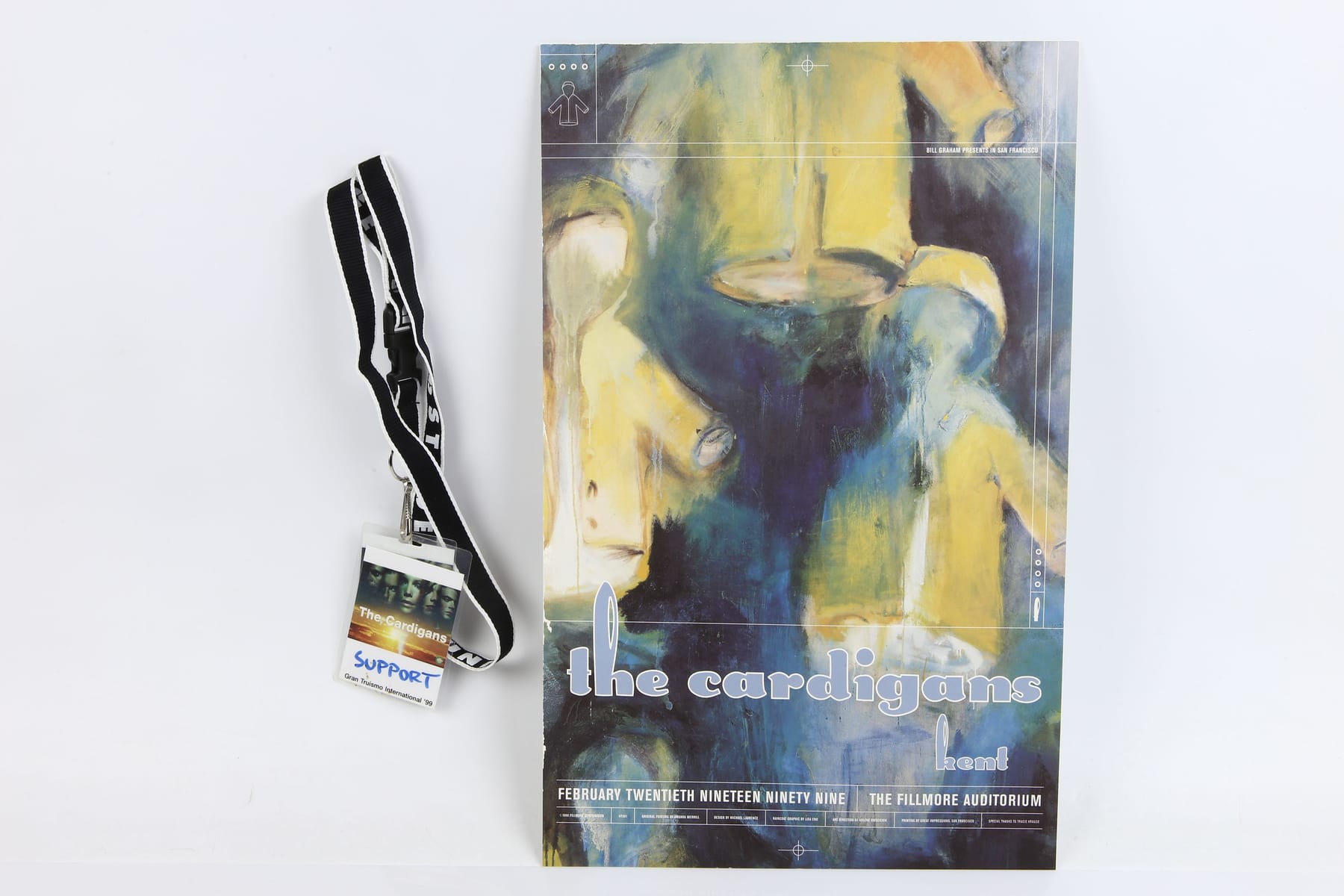 POSTER samt BACKSTAGEPASS, The Cardigans… | Auktion.se