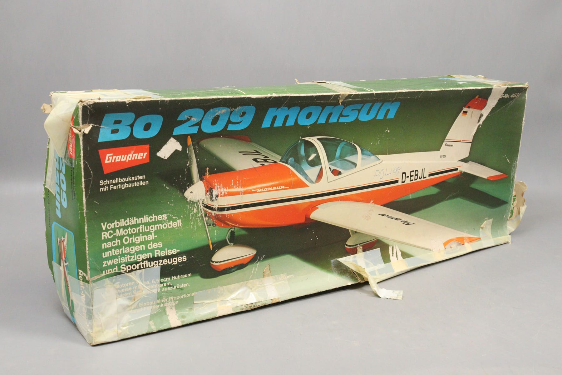 Flygplansmodell, RC-flyg, byggsats, Bo 2… | Auktion.se