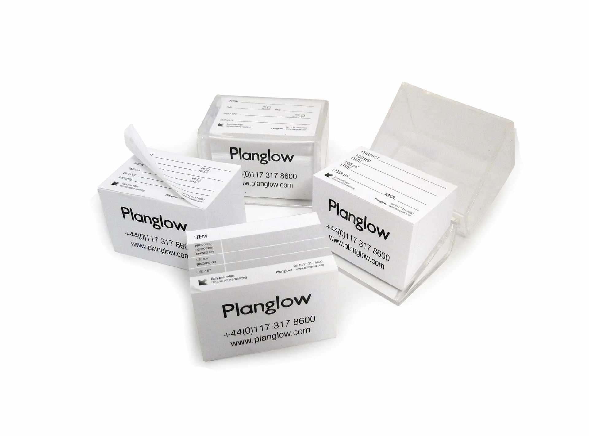 Planglow 8001 Product Label Block 500 Labels 