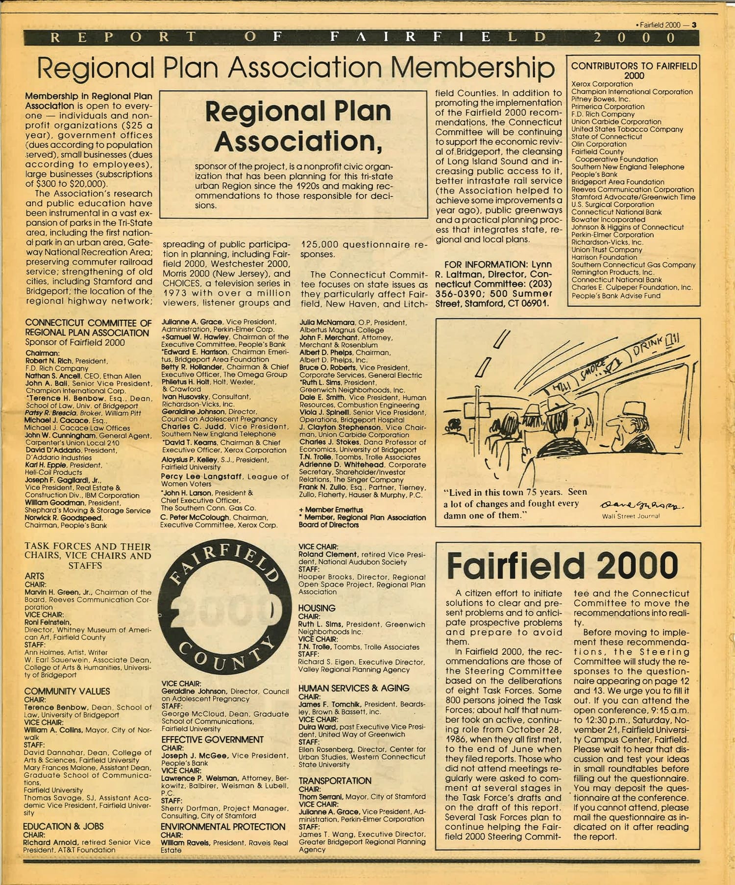RPA | Regional Plan Association's 100-Year History in Connecticut