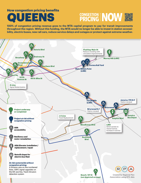 RPA | Mapping How Congestion Pricing Will Benefit Your Borough