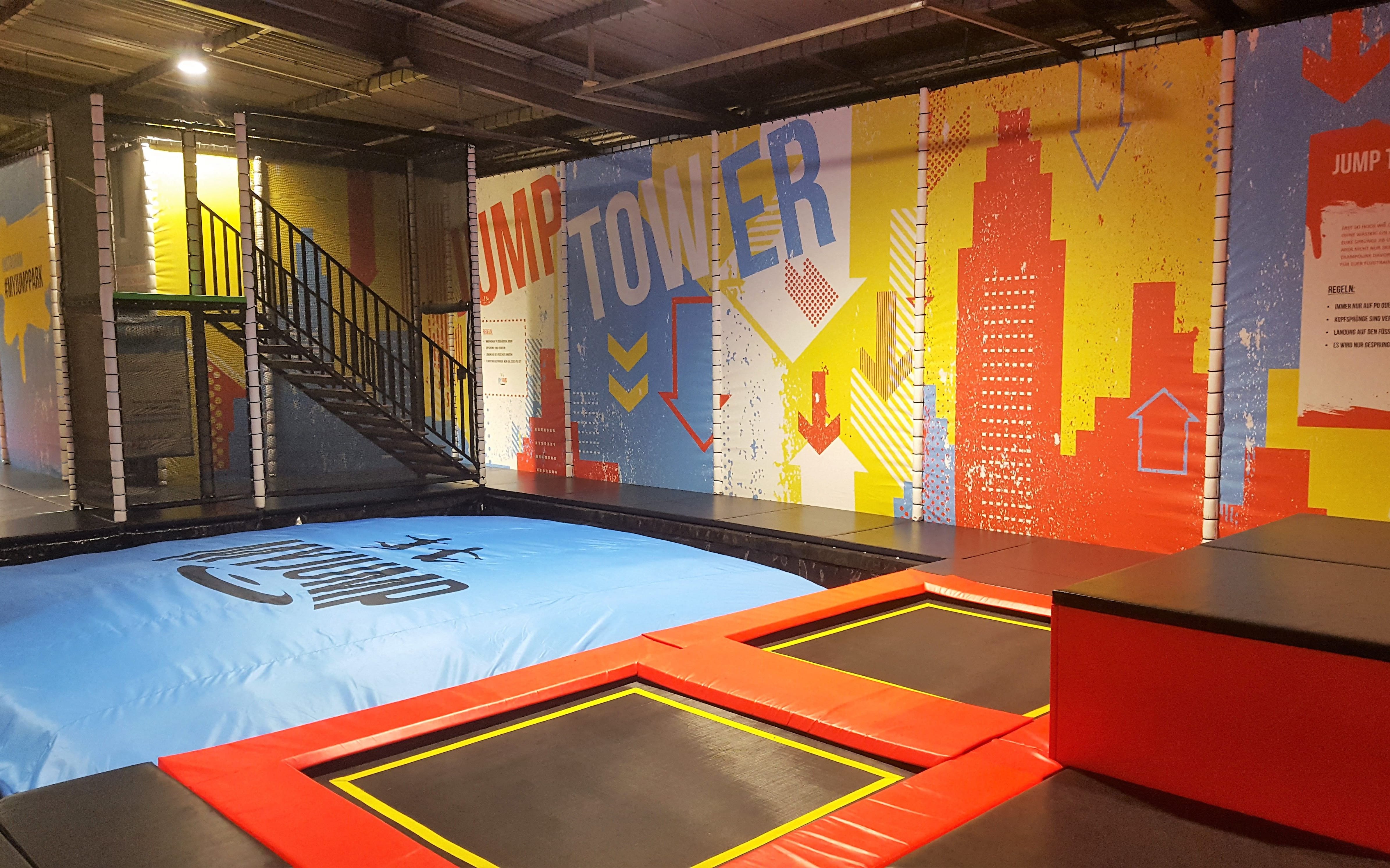 Sprungturm - der Jump Tower für Ihren Trampolinpark