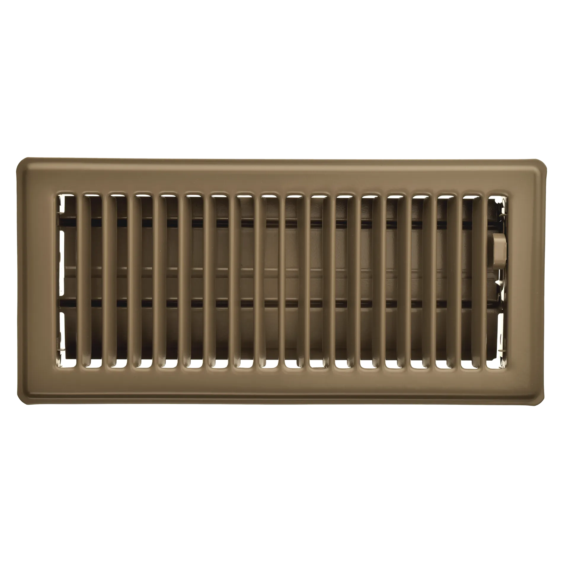 Vintage Floor Register Classic Brown Stamped Steel Floor Registers With ...