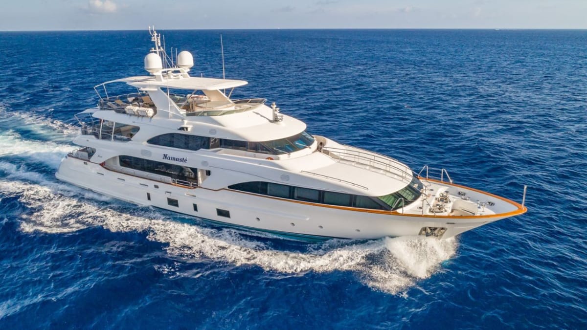 NAMASTE Yacht for Charter - IYC