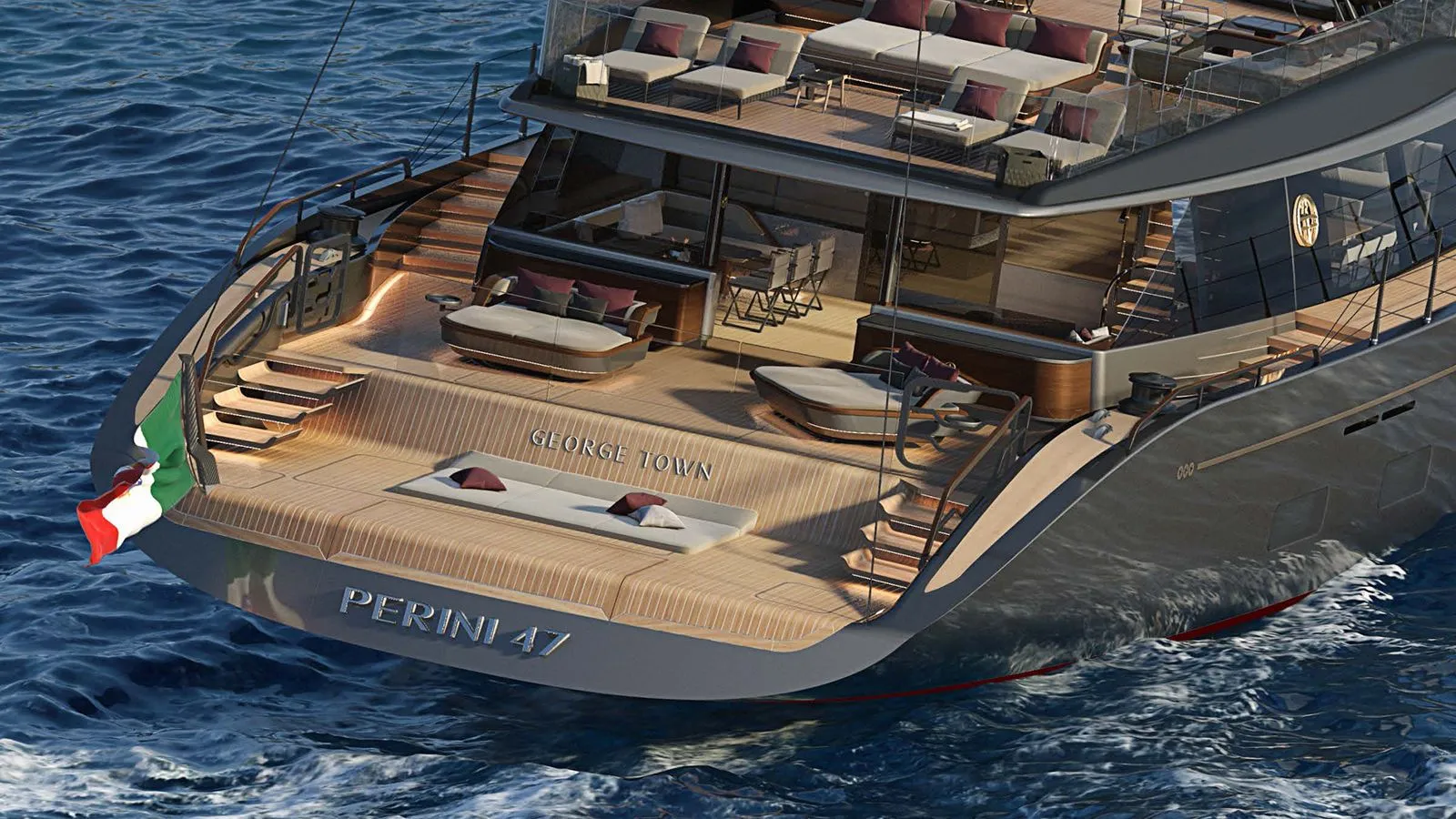 2024 Perini Navi 47m sloop sailing yacht C.605 for sale