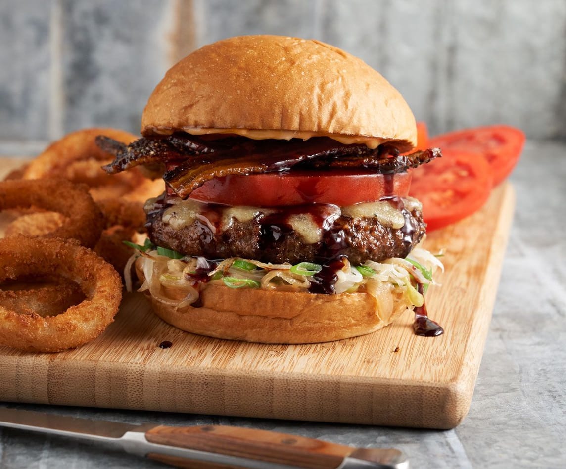 Big Baller Burger Recipe - King's Hawaiian® Foodservice