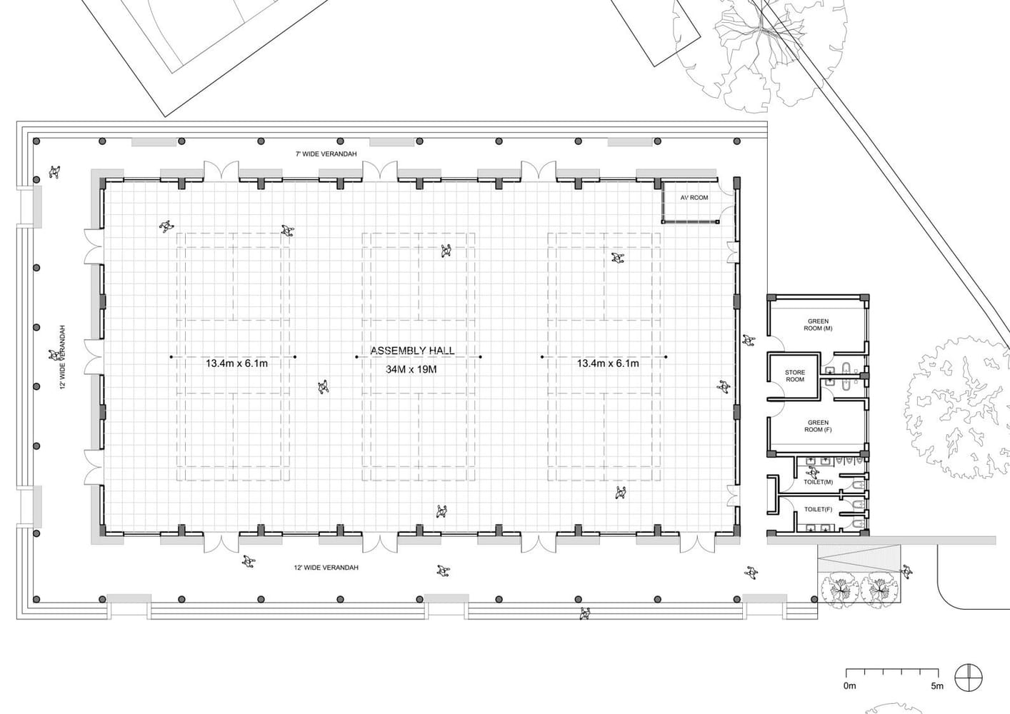 Assembly Hall . Jai Hind High School | Localground