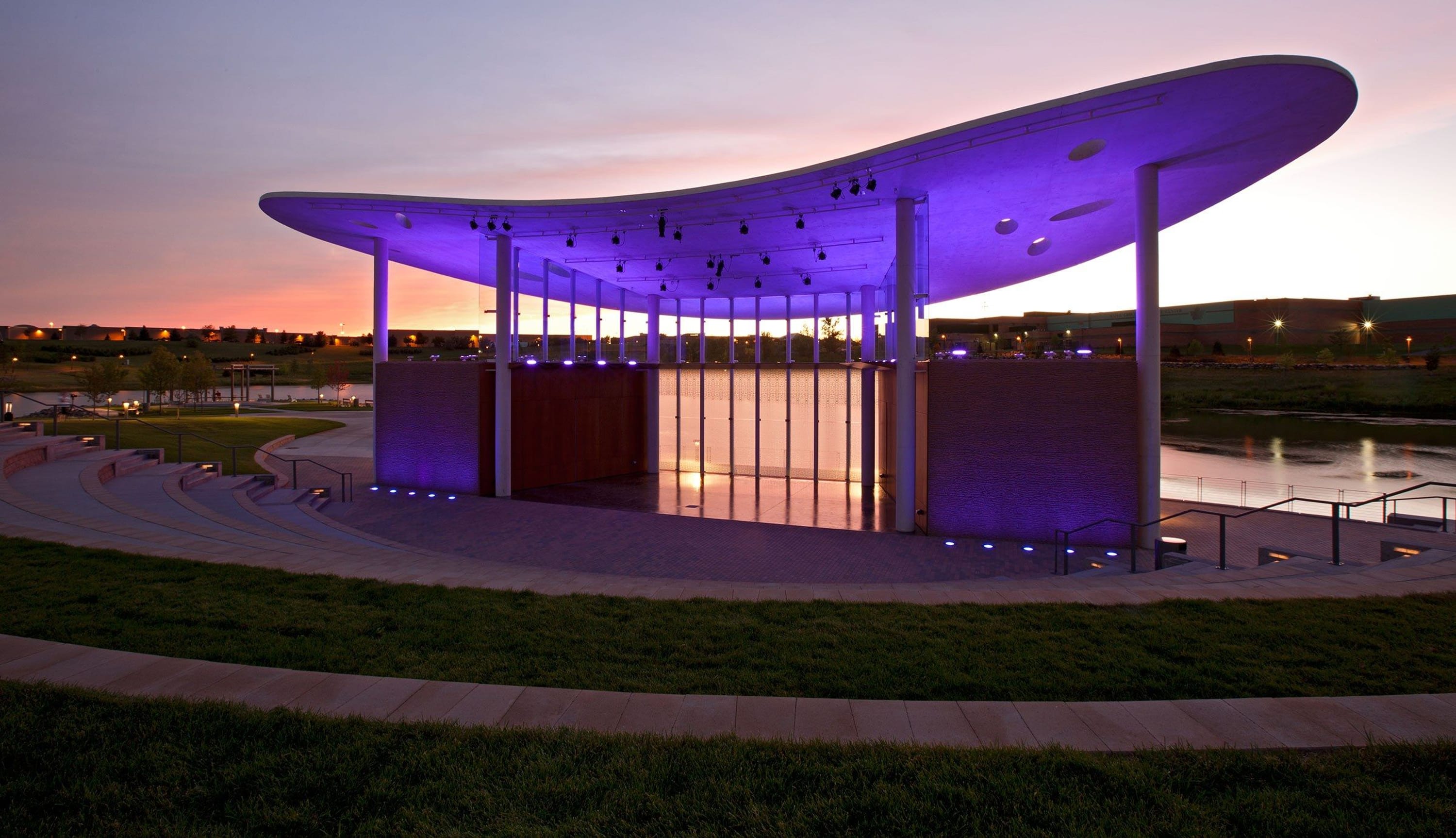 Maple Grove Town Green Bandshell | Schuler Shook