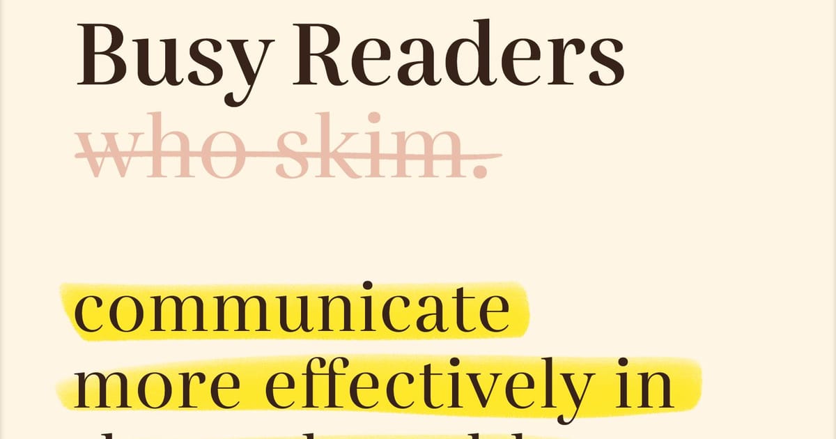 Writing for Busy Readers by Todd Rogers & Jessica Lasky-Fink | Book ...