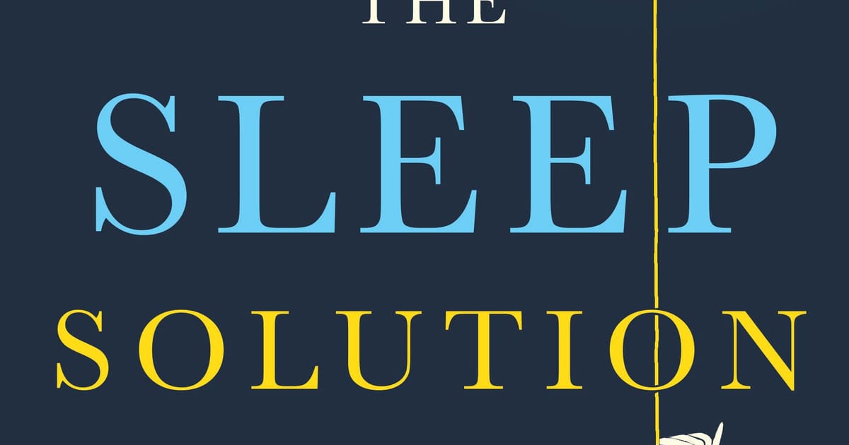 The Sleep Solution by W. Chris Winter | Book | Scribe