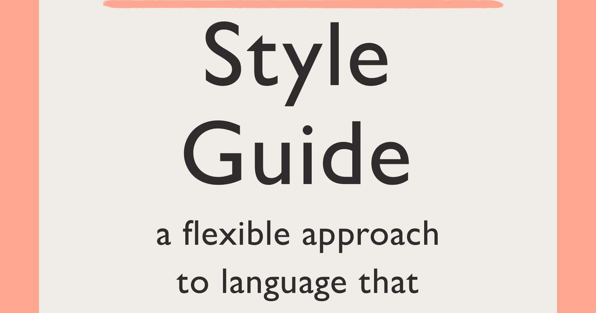 The Conscious Style Guide by Karen Yin | Book | Scribe