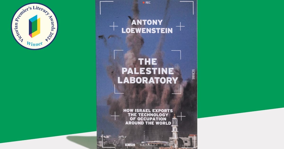 The Palestine Laboratory wins at 2024 VPLAs | Article | Scribe