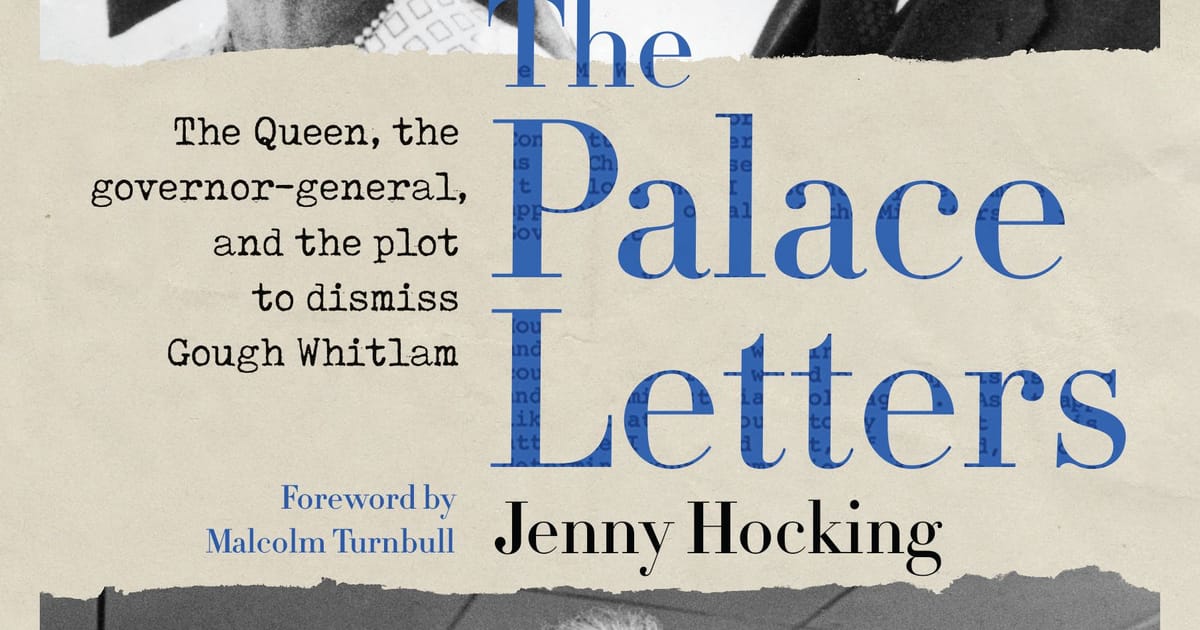 The Palace Letters by Jenny Hocking | Book | Scribe