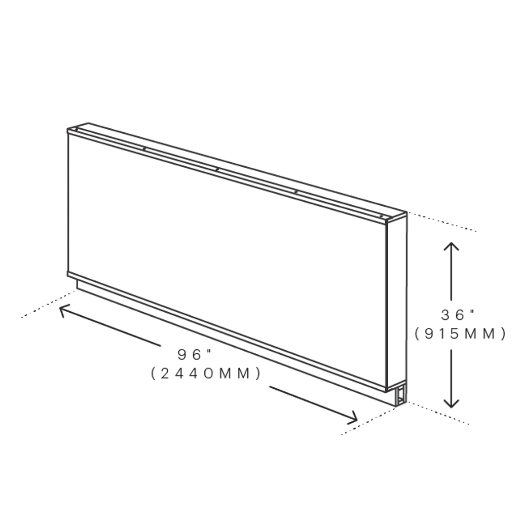 Products | Lightbox Front Inset Reception Desk | 3form