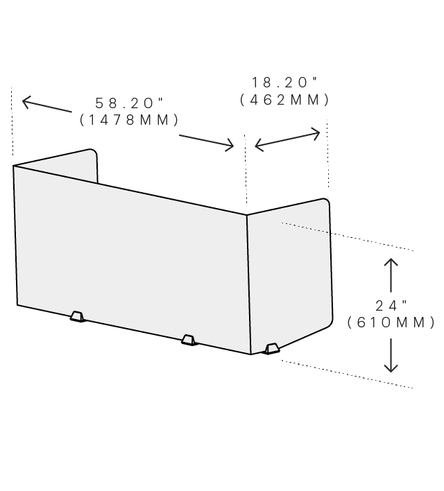 Products | Desk Partition | 3form